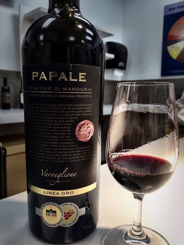 Rượu Vang Papale Primitivo Di Manduria nhập khẩu, giá tốt