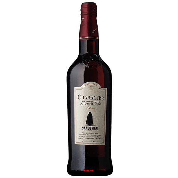 Rượu Vang Sandeman Character Medium Dry Amontillado | Wine VN
